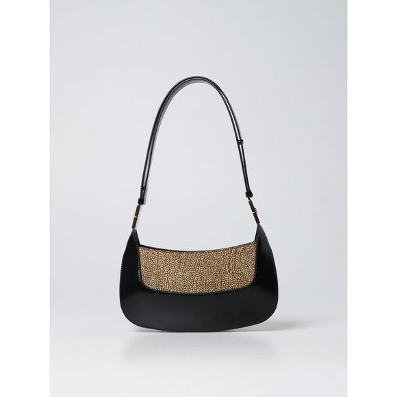 Borbonese | Bags | Borbonese Shoulder Bag Woman Black | Poshmark
